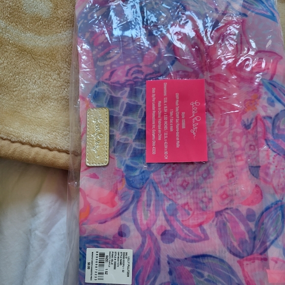 Lilly Pulitzer | Accessories | Lilly Pulitzer Snappy Turtle Mesh Tote ...